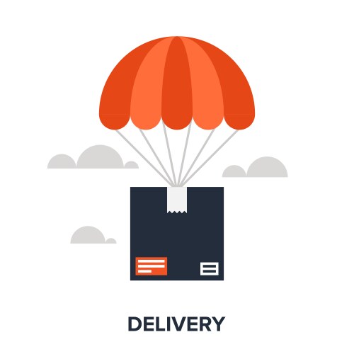 Delivery logistics icon Royalty Free Vector Image