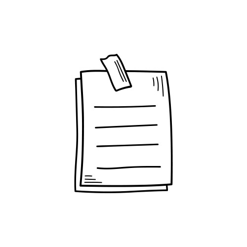 Paper Sheet Cartoon Vector Images (over 19,000)