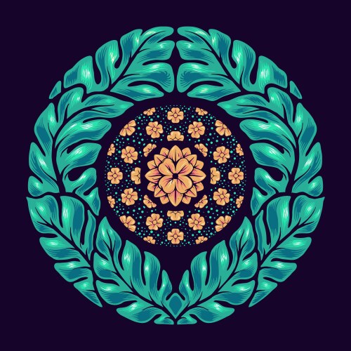 Mandala Tree Vector Images (over 1,200)