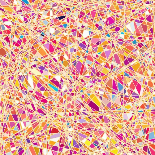 Stained glass texture Royalty Free Vector Image