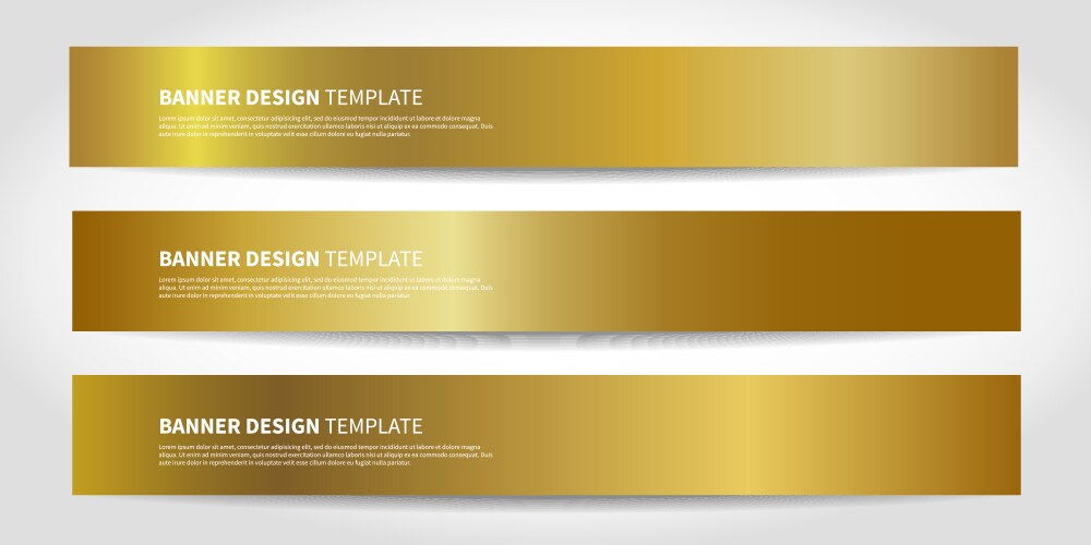 Panel banners Royalty Free Vector Image - VectorStock