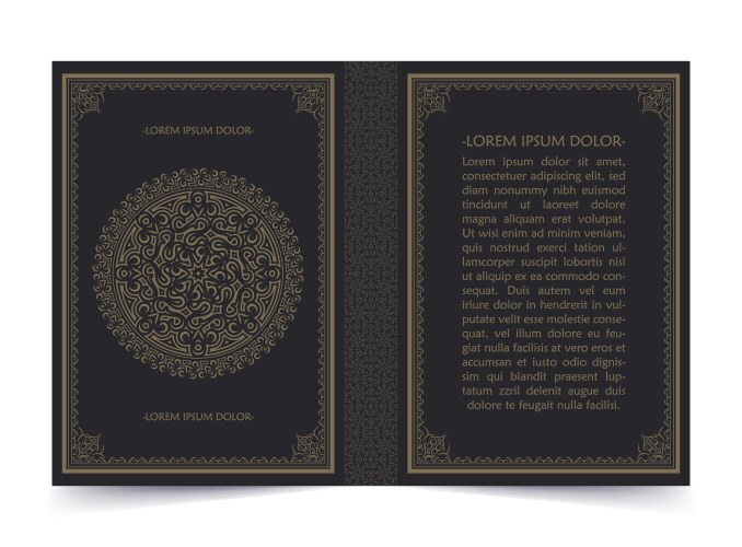 Vintage Notebook Cover Page Vector Images (over 1,400)