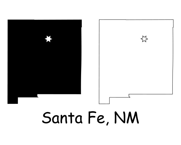 New Mexico State Outline Vector Images (over 580)