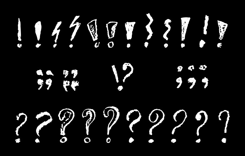 Grunge Quotation Mark Vector Images (over 350)