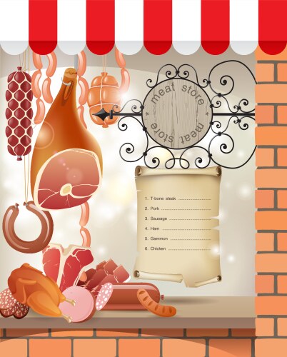 Meat Display Vector Images (over 720)