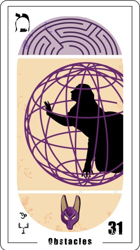 Tarot card Royalty Free Vector Image - VectorStock