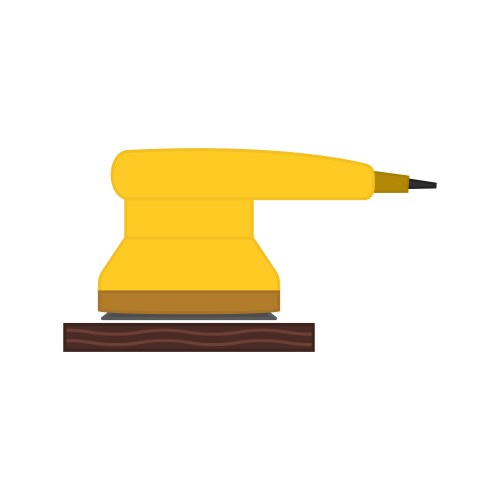 Electric sander icon Royalty Free Vector Image