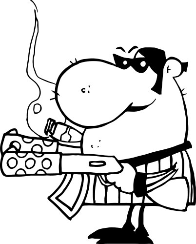 Mafia Gangsta Cartoon Vector Images (over 150)