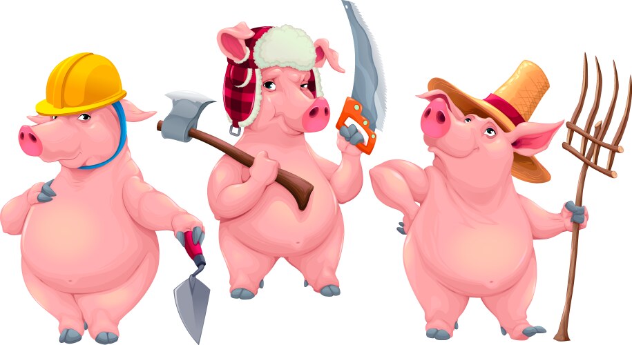 Three Little Pigs Vector Images (over 270)