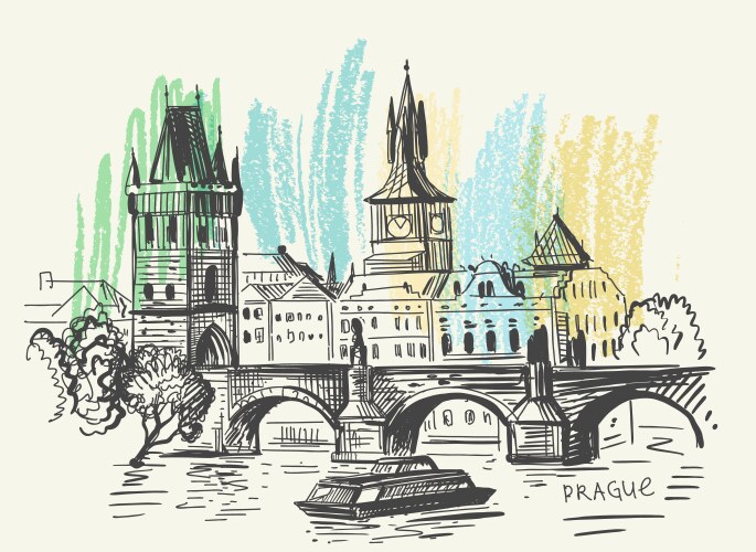 Prague Vector Images (over 4,200)