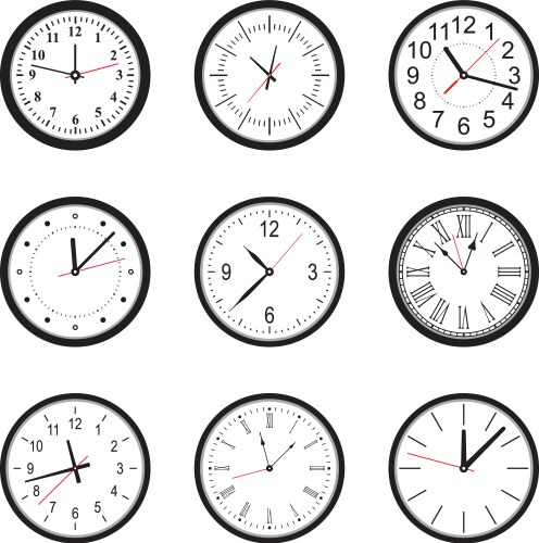 Clock Vector Images (over 430,000)