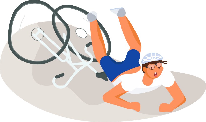 Cute green worm escaping from red apple as english