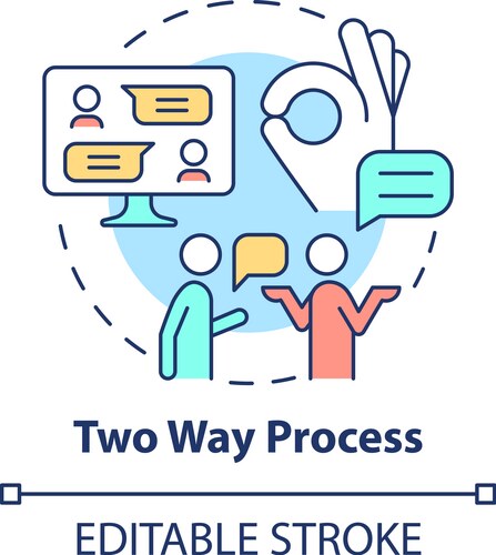 Two way icon Vector Images & Graphics for Commercial Use | VectorStock