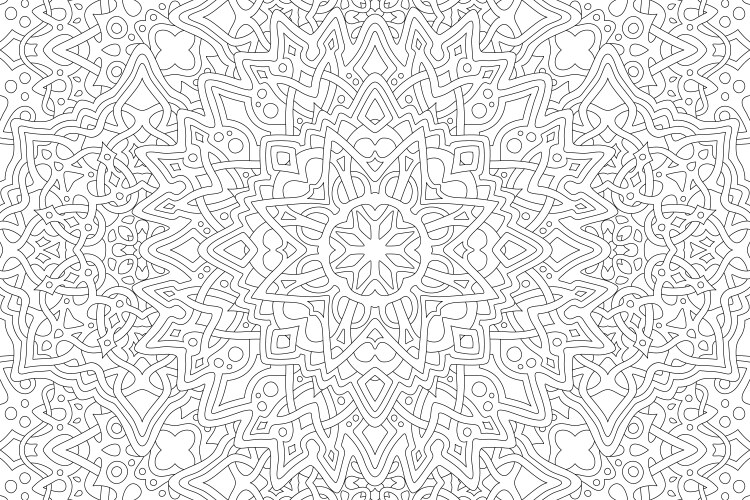 Adult Coloring Pages Vector Images (over 30,000)