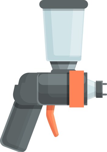 Spray gun Royalty Free Vector Image - VectorStock
