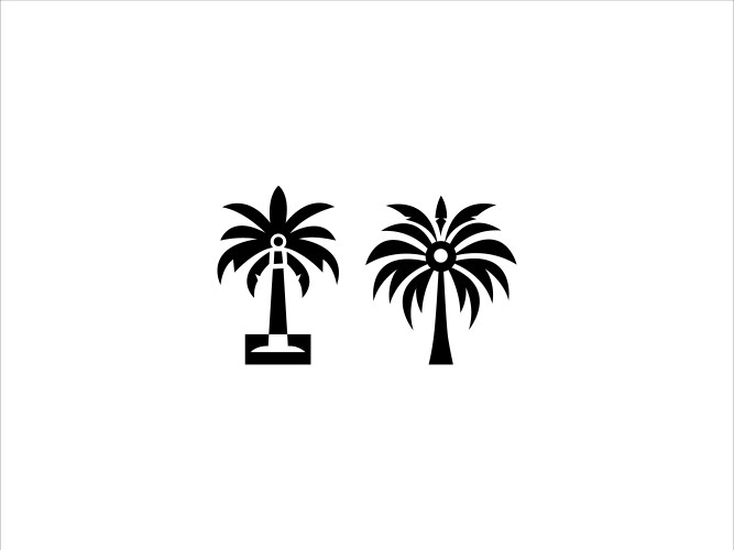 Plam Tree Logo Vector Images (over 130)