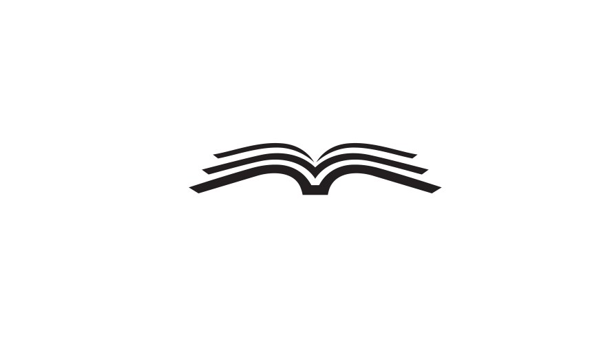 Open book coffee logo symbol icon design Vector Image