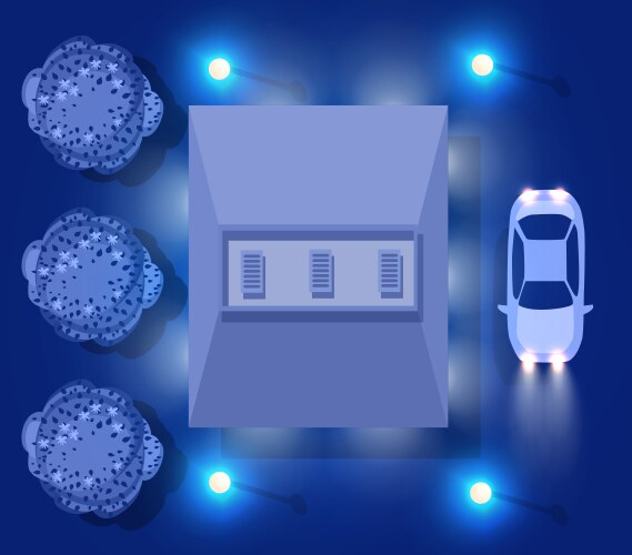 Street Light Top View Vector Images (over 280)