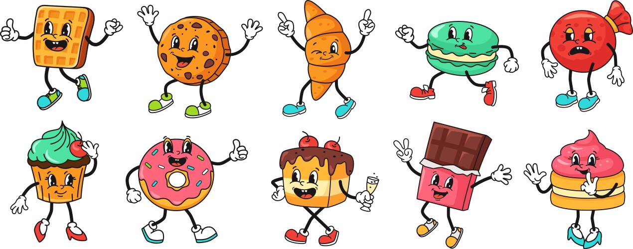Cartoon Sweets Vector Images (over 570,000)