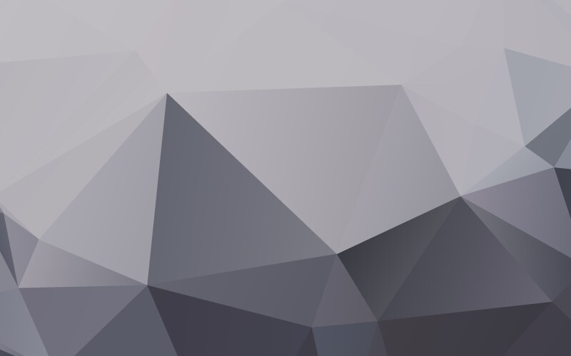 Grey flat triangle background or seamless pattern Vector Image