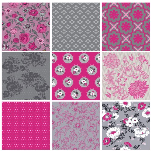 Vintage Floral Background - Seamless Pattern Vector Image