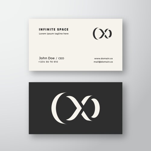 Pi symbol with infinity sign abstract icon Vector Image