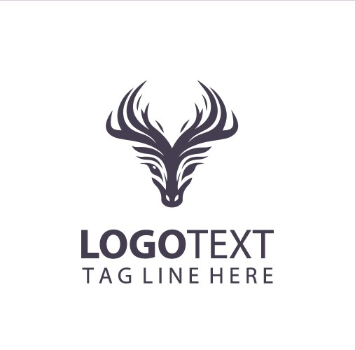 Animal eye logo Royalty Free Vector Image - VectorStock