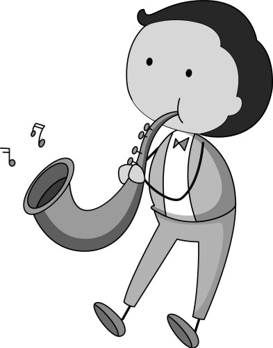 Cartoon Saxophone Vector Images (over 7,100)