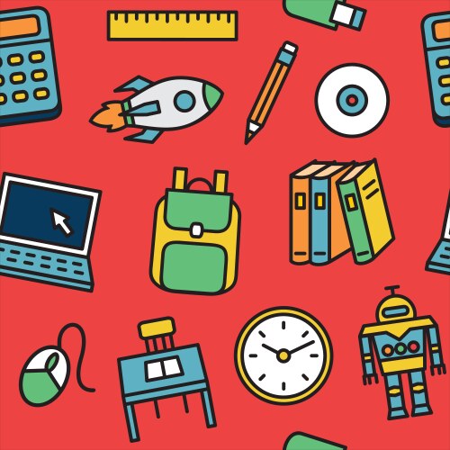 Seamless Education Background Pattern Vector Images (over 27,000)