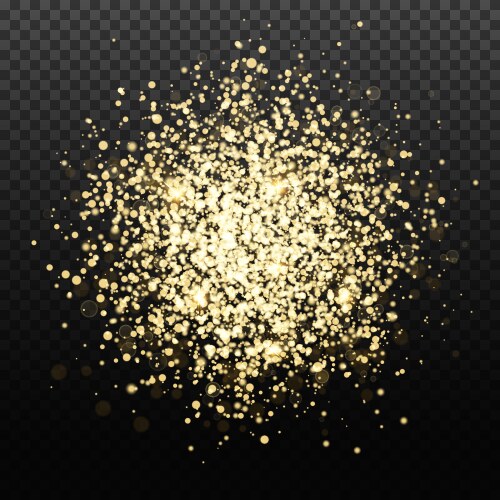 Gold Dust Transparent Background Vector Images (over 6,600)