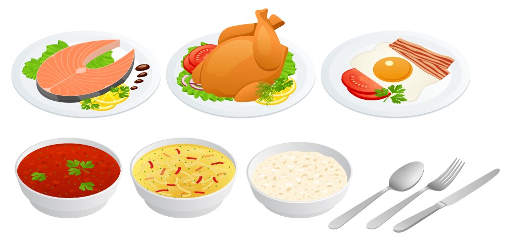 Chicken stew Royalty Free Vector Image - VectorStock