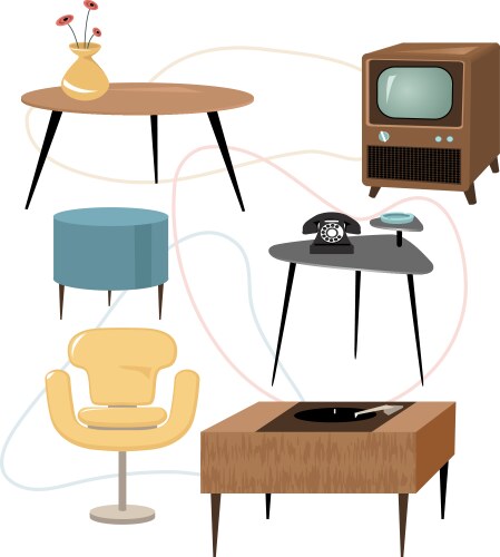 Mid Century Modern Vector Images (over 21,000)