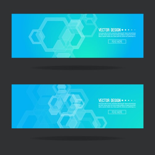 Futuristic header Royalty Free Vector Image - VectorStock
