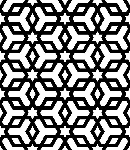 Islamic Pattern Black and White Vector Images (over 46,000)
