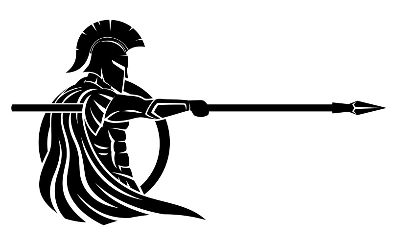 Spartan Black and White Logo Vector Images (over 5,500)