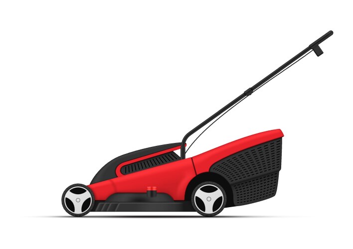 Lawn mower Royalty Free Vector Image - VectorStock