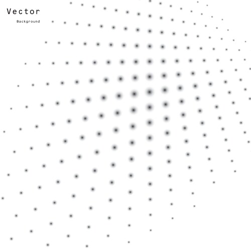 Grey geometrical abstract dot pattern background Vector Image