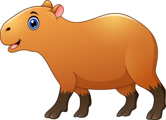 Capybara Cartoon Cute Vector Images (over 2,300)