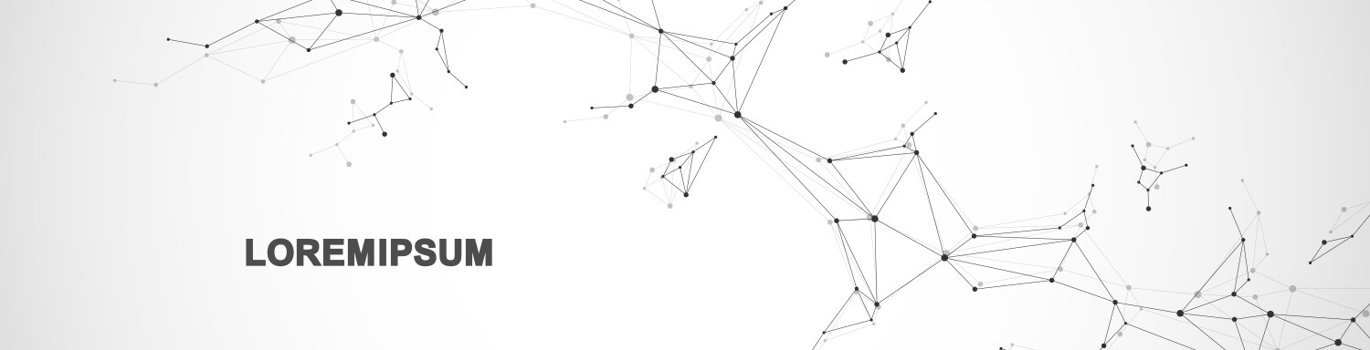 Global network connection website header or banner
