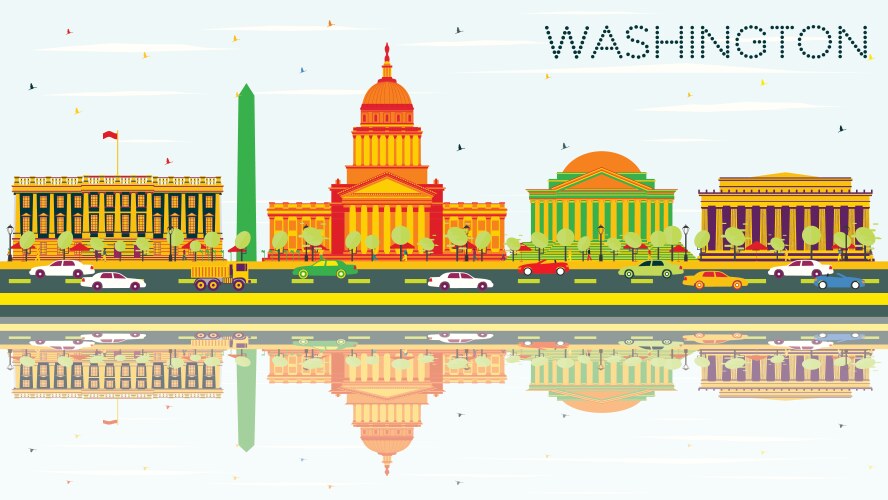 Washington Dc Skyline Vector Images (over 750)