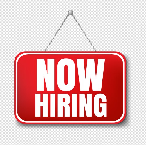Now Hiring Clipart