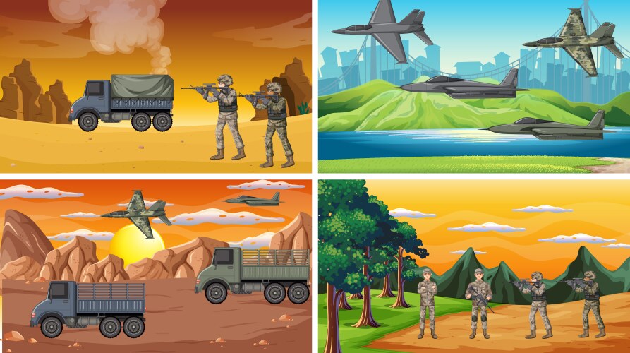 Army Cartoon Vector Images (over 24,000)