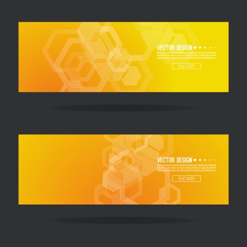 Futuristic header Royalty Free Vector Image - VectorStock