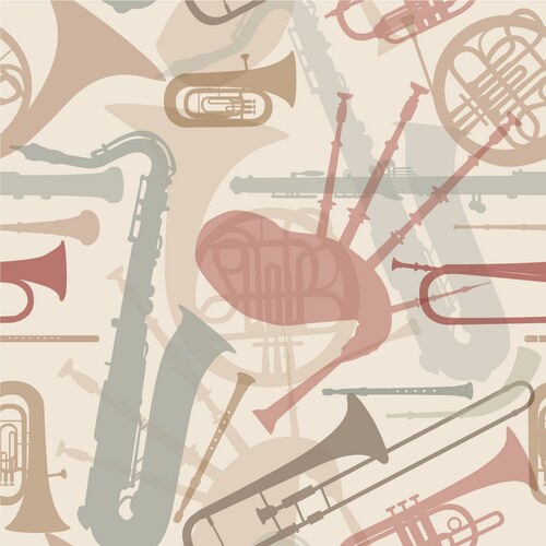 Abstract Musical Instruments Vector Images (over 17,000)