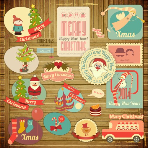 Christmas frame Royalty Free Vector Image - VectorStock