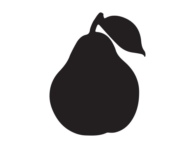 Mandarin silhouette art Royalty Free Vector Image