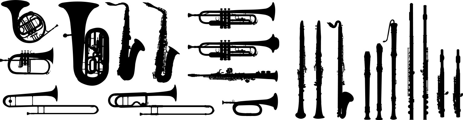 Piccolo Instrument Tegning Instrument Piccolo Stock Illustrations