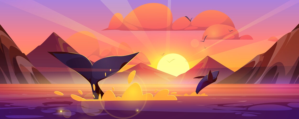 Sunset Cartoon Vector Images (over 32,000)