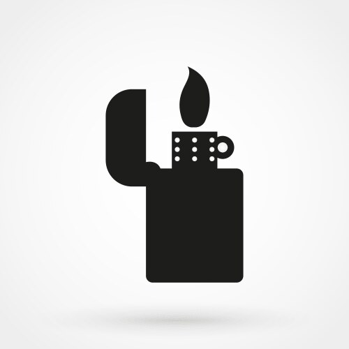 Lighter icon Royalty Free Vector Image - VectorStock