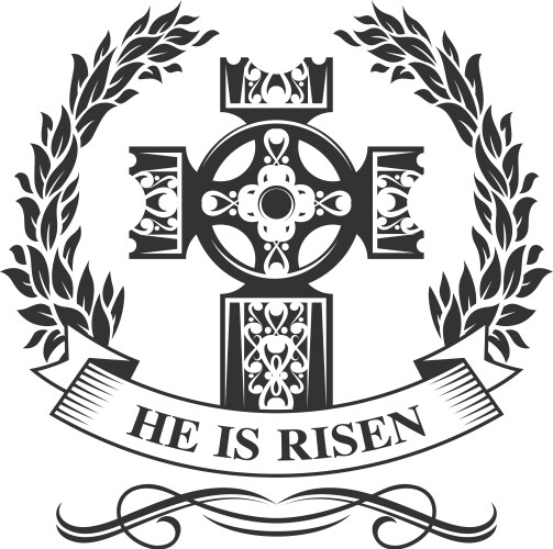He is Risen Vector Images (over 370)